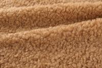 China Recycled Soft 100  Polyester Knitted Whole Sherpa Fleece Curly Fleece Plush Fabrics for Clothing Home Blankets Shoes for sale