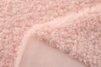 China Recycled Soft 100  Polyester Knitted Whole Sherpa Fleece Curly Fleece Plush Fabrics for Clothing Home Blankets Shoes for sale