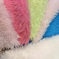 China Recycled 100% Polyester Cheap Long Hair Fur Fabric 30mm Plush Faux Toka Fur Fabric Clothing Women's Clothing Bag Men's Shoes for sale