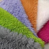 China Recycled 100% Polyester Cheap Long Hair Fur Fabric 30mm Plush Faux Toka Fur Fabric Clothing Women's Clothing Bag Men's Shoes for sale