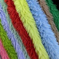 China Recycled 100% Polyester Cheap Long Hair Fur Fabric 30mm Plush Faux Toka Fur Fabric Clothing Women's Clothing Bag Men's Shoes for sale