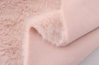 China Recycled  100% Polyester Fabric 40mm Plush Thick Faux Fur Toka Fur Suede Composite Fabric Clothing Women's Clothing Bag Shoes for sale