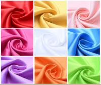 China Immediate Delivery High Elasticity Matte 100%  Polyester Colorful Satin Fabric for Women's Clothing for Blinds Bedding for sale
