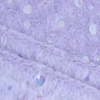 China DDP USA Recycled China Manufacturer Wholesale Fashion Fluffy Multicolor Bronzing Fabric Poly Fleece Fabric Foil Rolls for sale