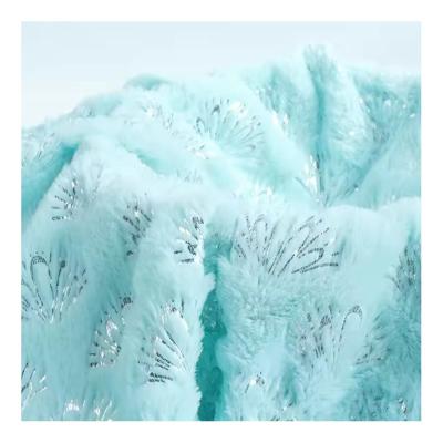 China Recycled High Quality Super Soft Touch Sector Korea Velvet Fabric  Design Foil Fabric Polyester PV Velvet Pattern Fabric for sale