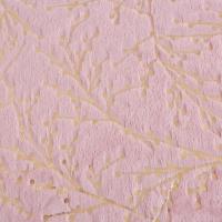 China Recycled High Quality Custom PV Velvet Branch Pattern Bronzing 100 Polyester Knitted Velvet Fabric Winter for Sale for sale