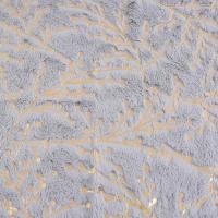 China Recycled High Quality Custom PV Velvet Branch Pattern Bronzing 100 Polyester Knitted Velvet Fabric Winter for Sale for sale