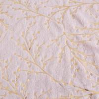 China Recycled High Quality Custom PV Velvet Branch Pattern Bronzing 100 Polyester Knitted Velvet Fabric Winter for Sale for sale