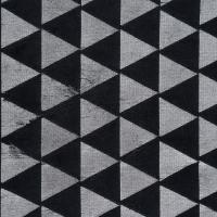 China Recycled Super Soft Velvet Hot Silver Triangle Printed Fabric Velvet Cotton Fabric for sale