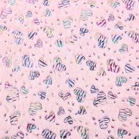 China China Product Multi-Colors Design Polyester Material Foil Print Plush Velvet Fabric for Sale for sale