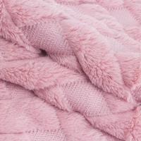 China Recycled 100%  Polyester Fur Velvet Plush Fabric PV Velvet Embroidery Stripe Quilting Plush Fabric for Clothing Pillows for sale