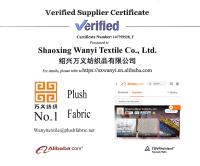China Recycled 100%  Polyester Fur Velvet Plush Fabric PV Velvet Embroidery Stripe Quilting Plush Fabric for Clothing Pillows for sale
