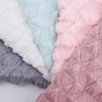 China Recycled 100 Polyester Fashion 3d Printed Velvet Fabric Wholesale Korean Velvet Fabric for Doll Making for sale