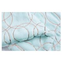 China China Supplier Wholesale Shine Poly Round Shape Embroidered Sequin Fabric Velvet for sale
