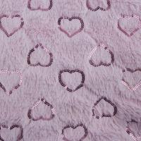 China DDP China Supplier Wholesale Shine Poly Embroidered Sequin Fabric Manufacturer Fleece Velvet Fabric for sale