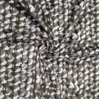 China Recycled 100 Polyester China Supplier  Top Selling Short Plush Digital Print Custom Velvet Fabric Printing  for Dress for sale