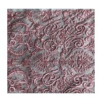 China Easily Customizable Luxury 3D Flowers Beaded Embroidery Lace Fabric New Design Lace for Women's Clothing Dance  Dresses for sale