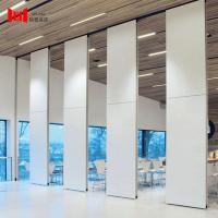 China 110mm Soundproof Movable Room Partition Aluminum Frame Fabric Surface for sale