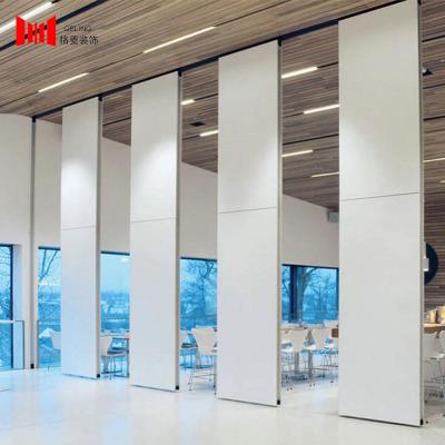 China 110mm Soundproof Movable Room Partition Aluminum Frame Fabric Surface for sale