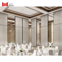 China MDF Board Customizable Operable Partition Wall For Hotel Movable Panel Walls for sale