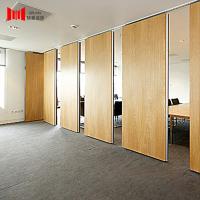 China 95mm Thickness Wooden Surface Divider Partition Wall For Conference Room for sale