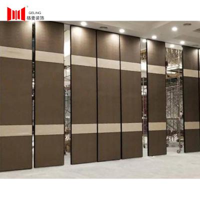 China 130mm Thickness Movable Decorative Partition Wall For Multi Purpose Halls for sale