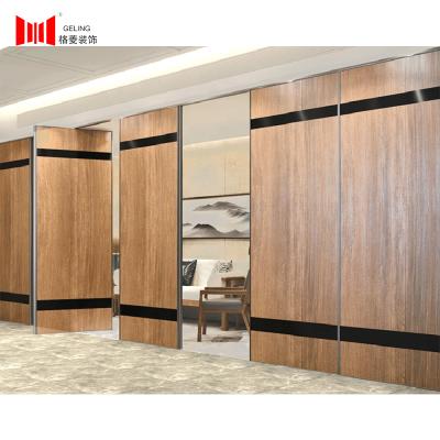 China 3000mm Mdf Divider Wooden Partition Wall For Banquet Hall for sale