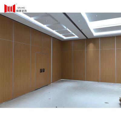 China MDF Surface Sound Proof Banquet Hall Partition Wall Customized Size for sale