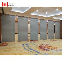 China Geling Modern Top Hung Modular Partition Wall For Hotel OEM ODM for sale