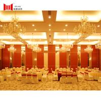 China 65mm Thick Melamine Surface Folding Partition Wall For Office for sale