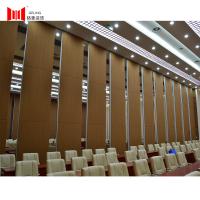 China 65mm Thick Melamine Surface Folding Partition Wall For Office for sale