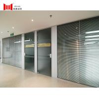 China 200-1500mm Width Aluminum Partition Wall Movable Soundproof Room Divider 80mm for sale