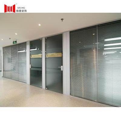 China 200-1500mm Width Aluminum Partition Wall Movable Soundproof Room Divider 80mm for sale
