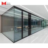 China Modern Full Height Modular Glass Office Walls 200-1500mm Width for sale