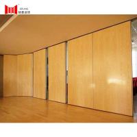 China 65mm Thick Melamine Surface Folding Partition Wall For Office for sale