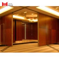 China 95mm Mdf Decorative Partition Wall Aluminum Frame Movable Operable for sale