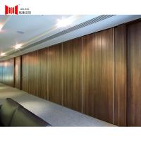 China OEM 36db 98mm Mdf Folding Movable Partition Wall for sale
