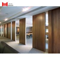 China OEM 36db 98mm Mdf Folding Movable Partition Wall for sale