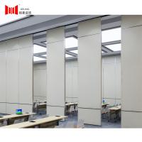 China Aluminum Frame Operable Wall Panels Fabric Soundproof Movable Partition System for sale
