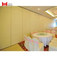 China Soundproof Movable Modular Partition Wall 95mm Thickness Fabric Surface for sale