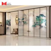 China 3.5m High Paint Surface Soundproof Movable Partition Wall For Hotel Hall for sale
