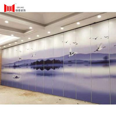 China ODM Pattern Surface Aluminum Modular Partition Wall 900mm Width for sale