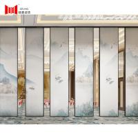 China 9m High Banquet 44db Soundproof Partition Wall Paint Surface for sale
