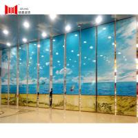 China 8.5m High Acoustical Decorative Movable Partition Wall For Hotel Convention Hall for sale