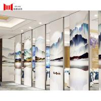 China Customized Modular Movable Partition Wall Pattern Surface 1230mm Width for sale