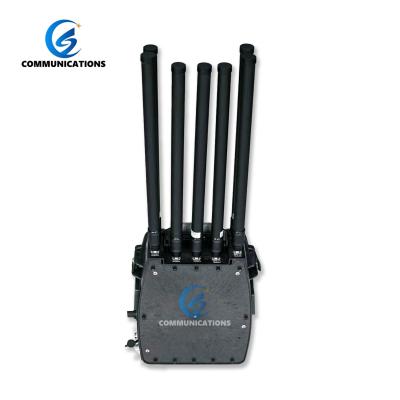 China Outdoor Waterproof Anti Drone Detection System 1.2G 5.8G 14kg 375x220x500mm for sale