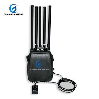 China Multi-Band Drone Signal Detector Defense System 6 Antennas 860-930MHz 2400-2500MHz for sale