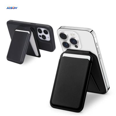 China Adjustable Magsafe Wallet OEM / ODM iPhone 5 Card Holder Secure Grip Finger Loop for sale