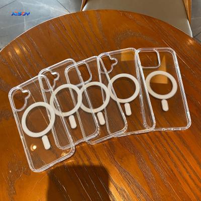 China Crystal Clear Magsafe Phone Case Lightweight Phone Protective Case Scratch Resistant for sale