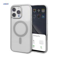 China Scratch Resistant Magnetic Phone Case Camera Stand TPU Transparent Case for sale